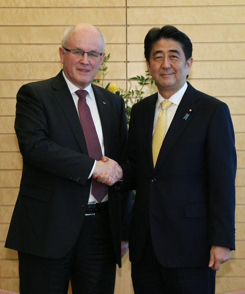 Courtesy Call from the Chairman of the Christian Democratic Union ...