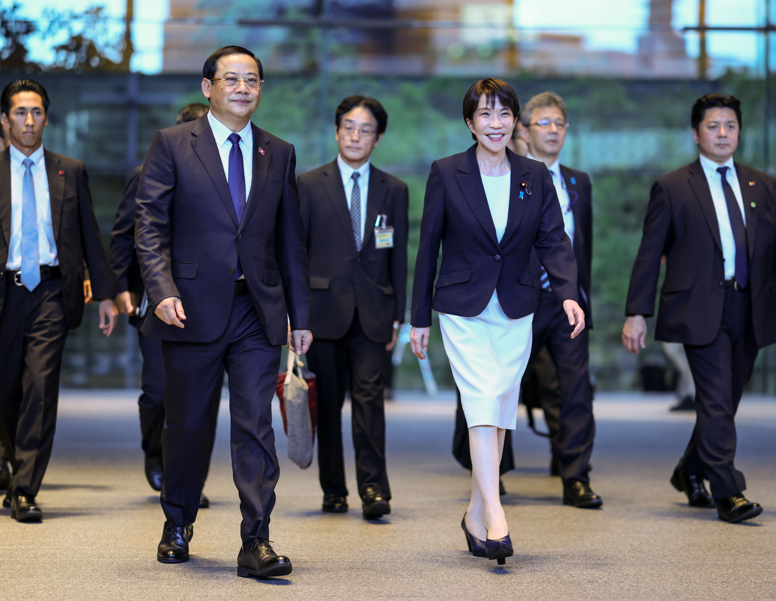 Japan-Laos Summit Meeting | Prime Minister in Action | Prime Minister's ...