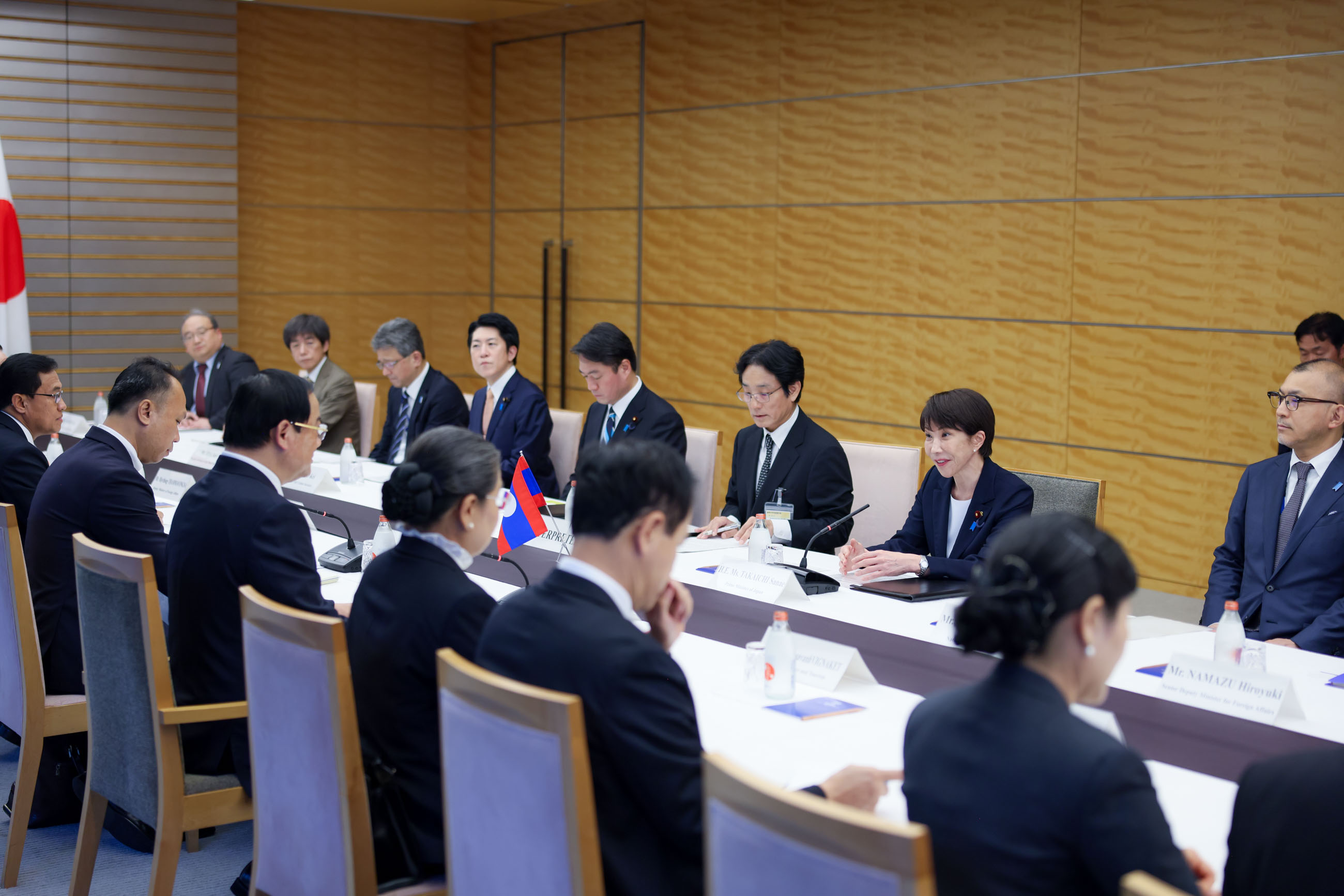 Japan-Laos Summit Meeting | Prime Minister in Action | Prime Minister's ...