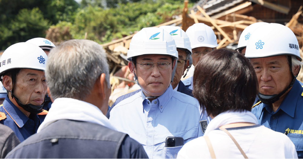 People feeling safe and well-assured in their daily lives｜Major ...